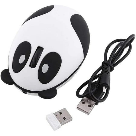Dinohhi 2.4GHz Panda Cardboard Shape Wireless Mouse for Win/Mac/Linux ...