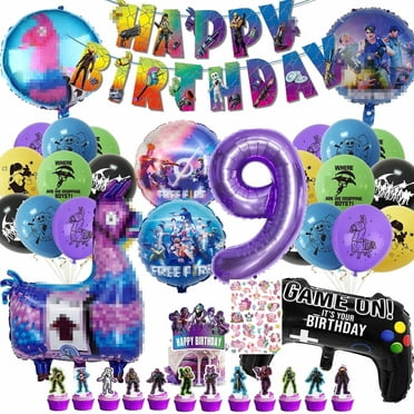 Fortnite Birthday Decorations, Fortnite Party Decorations & Fortnite ...
