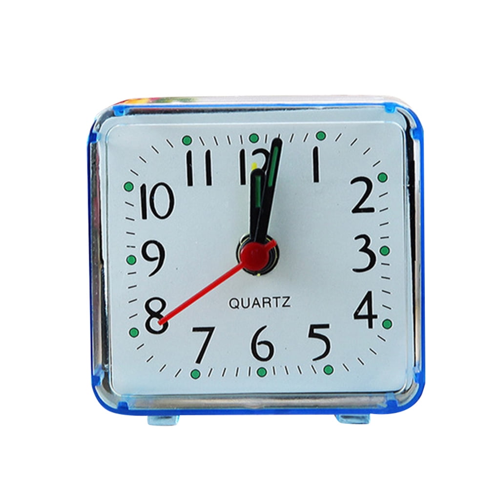 Linyer ABS Housing Clock Portable Rectangular Replacement Quiet Running ...