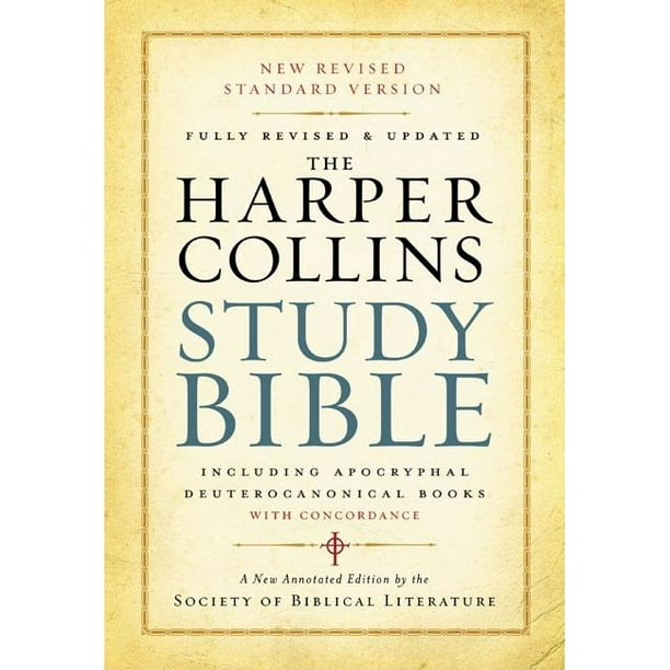 HarperCollins Study Bible-NRSV (Hardcover) - Walmart.com - Walmart.com