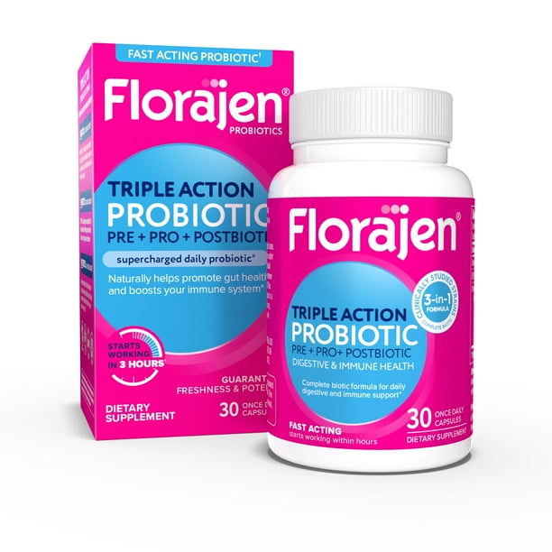 Suplemento Florajen Complete Probiotic 30 cápsulas | Walmart en línea