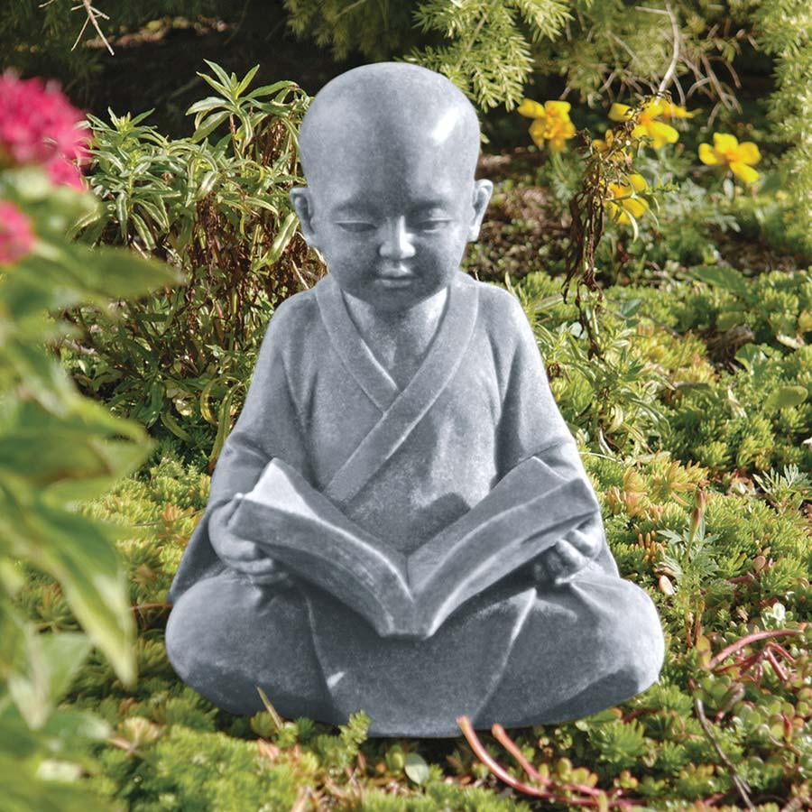 Asian Baby Buddha Meditation Statue Sculpture - Walmart.com
