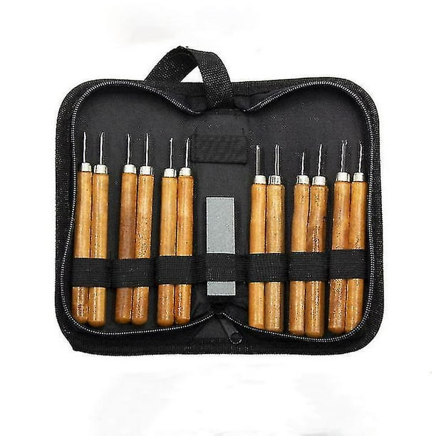 Wood Engraving Tool Kit, Wood Carving Tool, Handmade Wood Chisel Diy ...