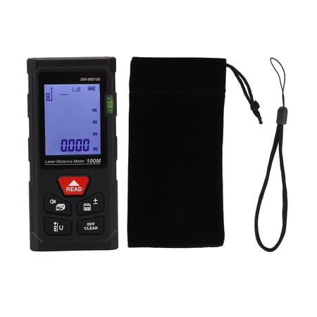 Handheld Infrared Laser Distance Meter Rangefinder High Accuracy Range ...