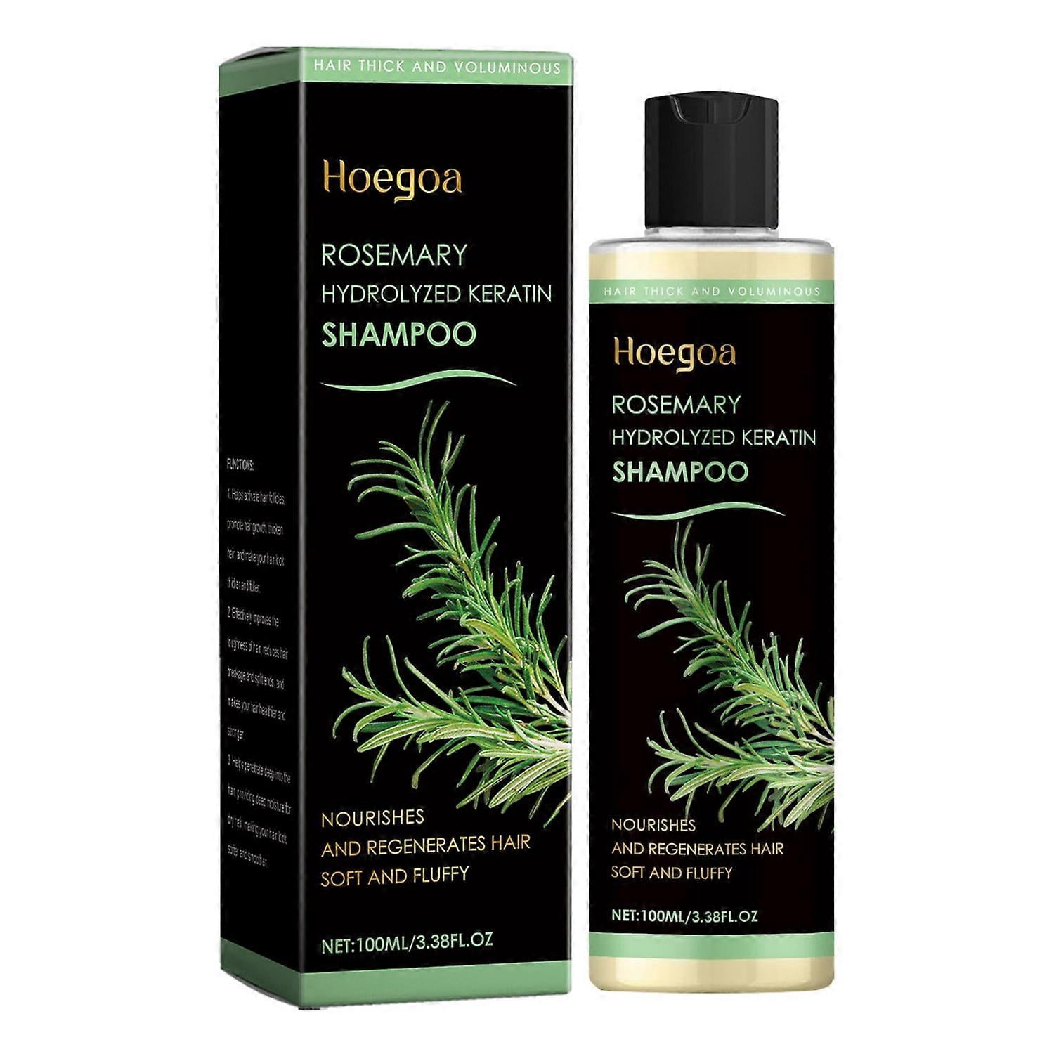 HOEGOA Rosemary Hair Growth Shampoo 100ml Natural Shampoo with ...