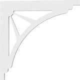 5/8"W X 16"D X 16"H Stanford Architectural Grade PVC Bracket - Walmart.com