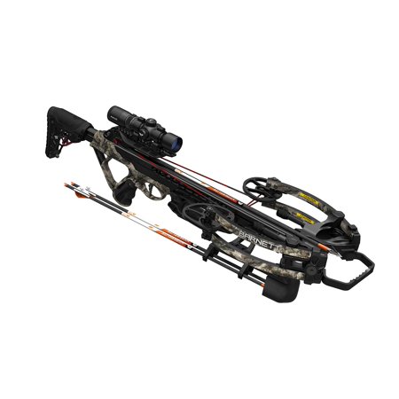BARNETT HyperTac Crossbow Package with 1.5-5x32 Illuminated Scope, 3 ...