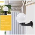 ETHZZLE 2Pcs Street Lamp Cover Acrylic Round Lampshade for Garden Lamp ...
