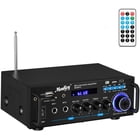 PYLE PCA1 - Compact Stereo Power Amplifier - Mini Audio Power Amp ...