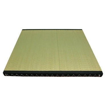 Oriental Furniture Queen Size Tatami Mat, Traditional Japanese Rush ...