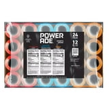 Powerade Sports Drink Variety Pack, 12oz Bottles, 24pk, Hydrating ...