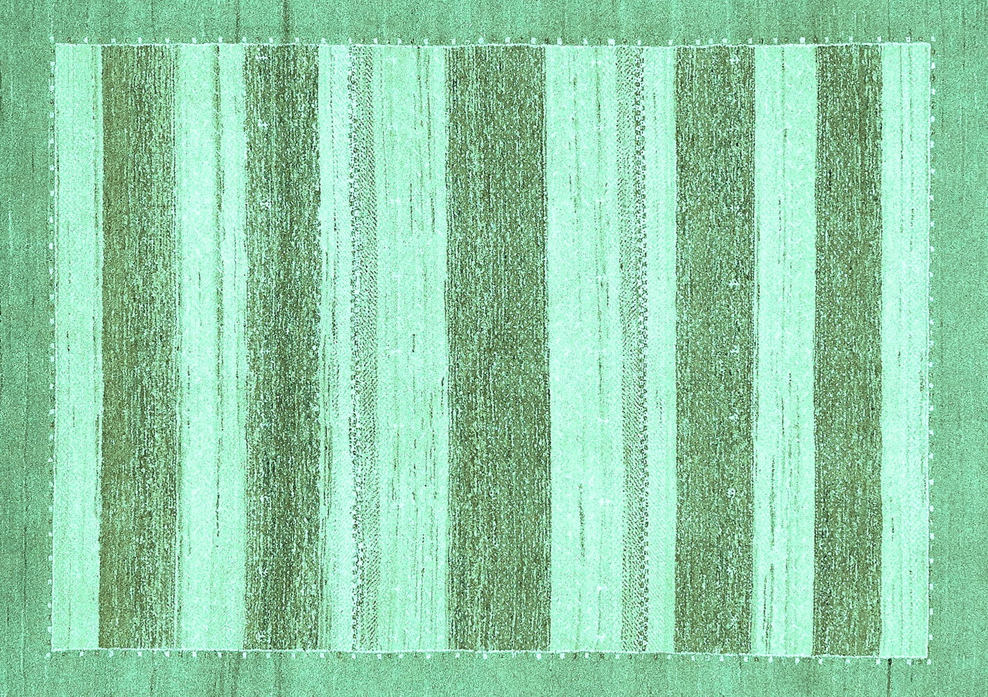 Ahgly Company Machine Washable Indoor Rectangle Solid Turquoise Blue ...