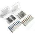 SainSmart Genmitsu 40pcs End Mills CNC Router Bits, 1/8" Shank CNC ...
