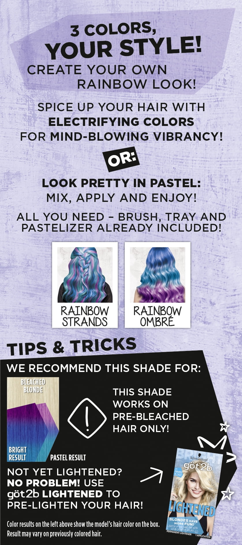 Buy Schwarzkopf Got2b Unlimited Semi-Permanent Hair Color, 111 Aqua ...