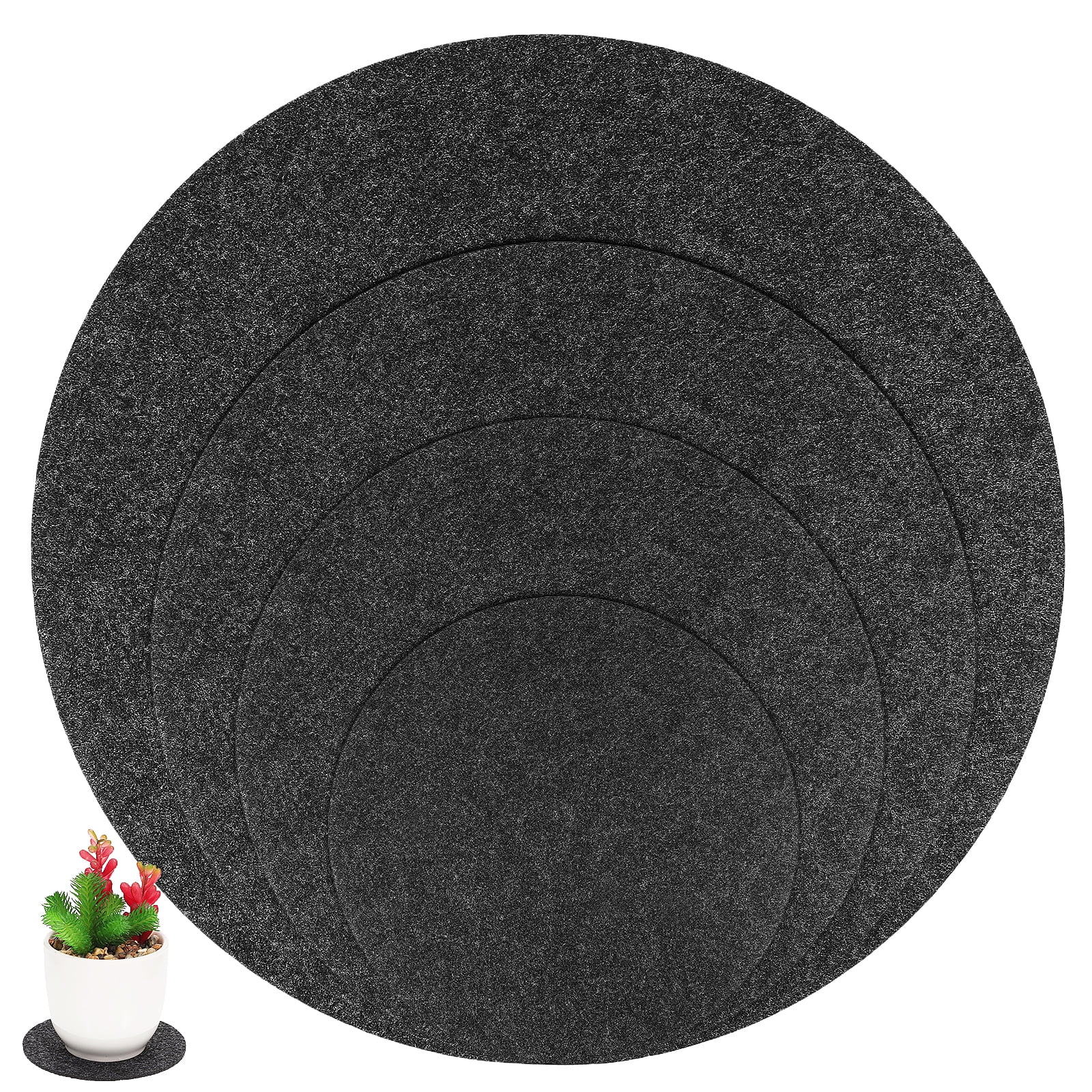 Click here for Etereauty 20pcs Plant Coasters Round Felt Coaster... prices