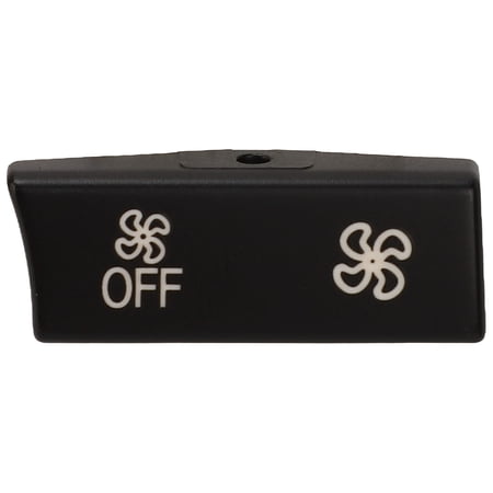 Climate Control Fan Speed Button, Front Left Clear Pattern AC Panel ...