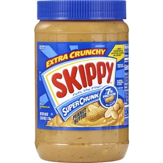 SKIPPY Peanut Butter, Creamy, 7G Protein per Serving, 16.3 oz Jar ...