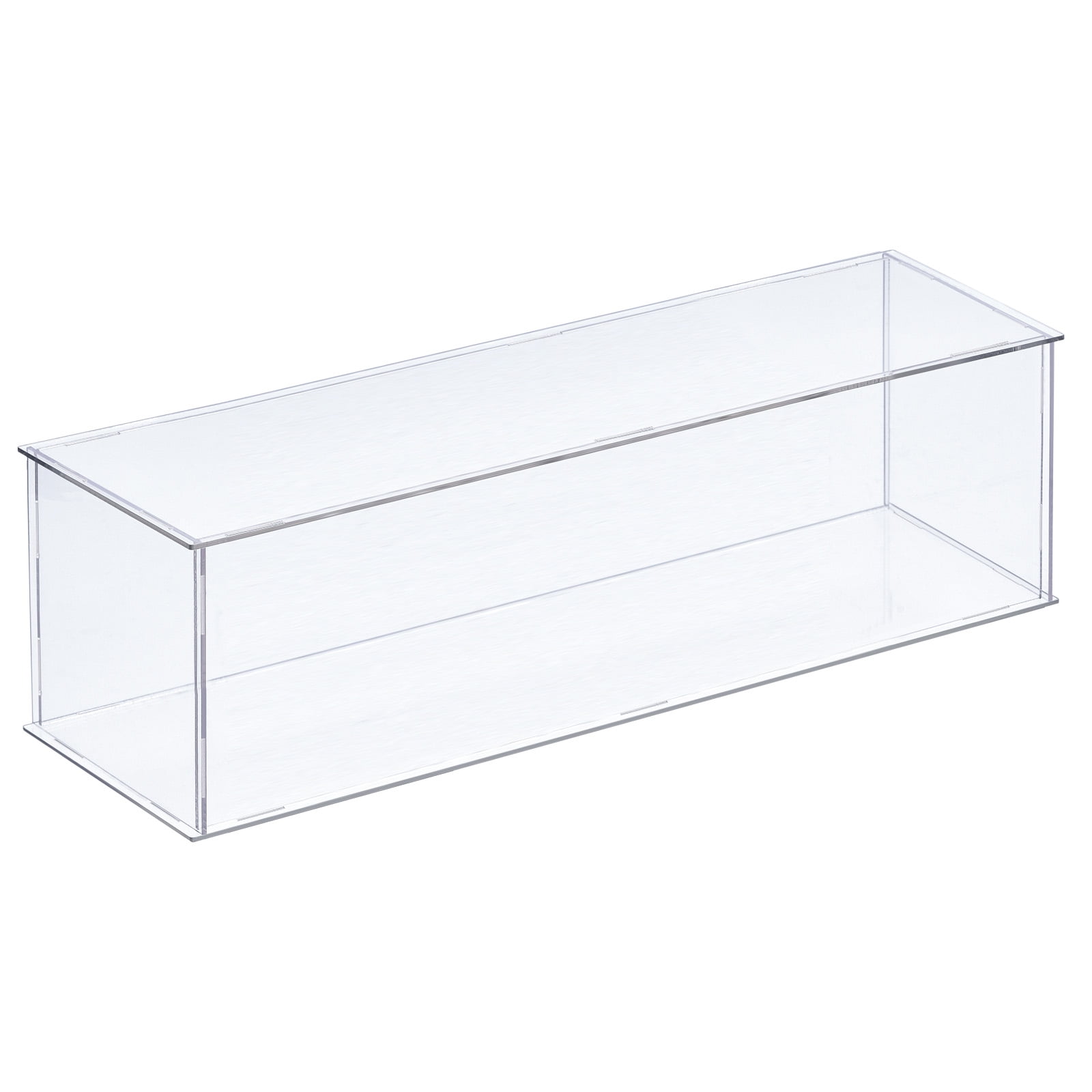 Acrylic Display Case Plastic Box Cube Storage Box Transparent Assemble ...