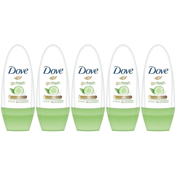 Dove Go Fresh Cucumber & Green Tea Scent Antiperspirant Roll-on, 50 Ml ...
