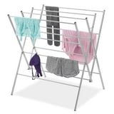 Whitmor Oversized Metal Clothes Drying Rack, Durable Epoxy Coated ...