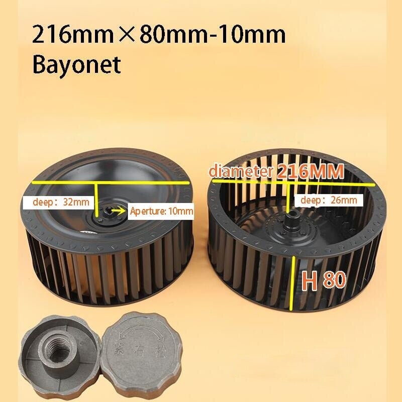 High pressure centrifugal wind wheel plastic wind wheel for Multi ...