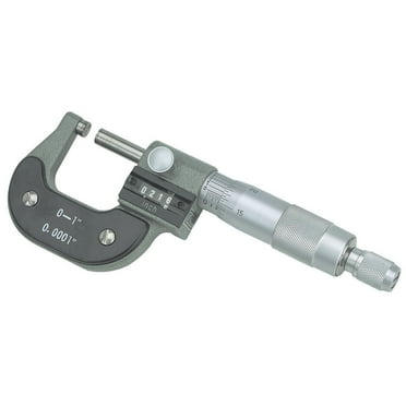 General Tools 102 0-Inch to 1-Inch .001-Inch Graduation Micrometer ...