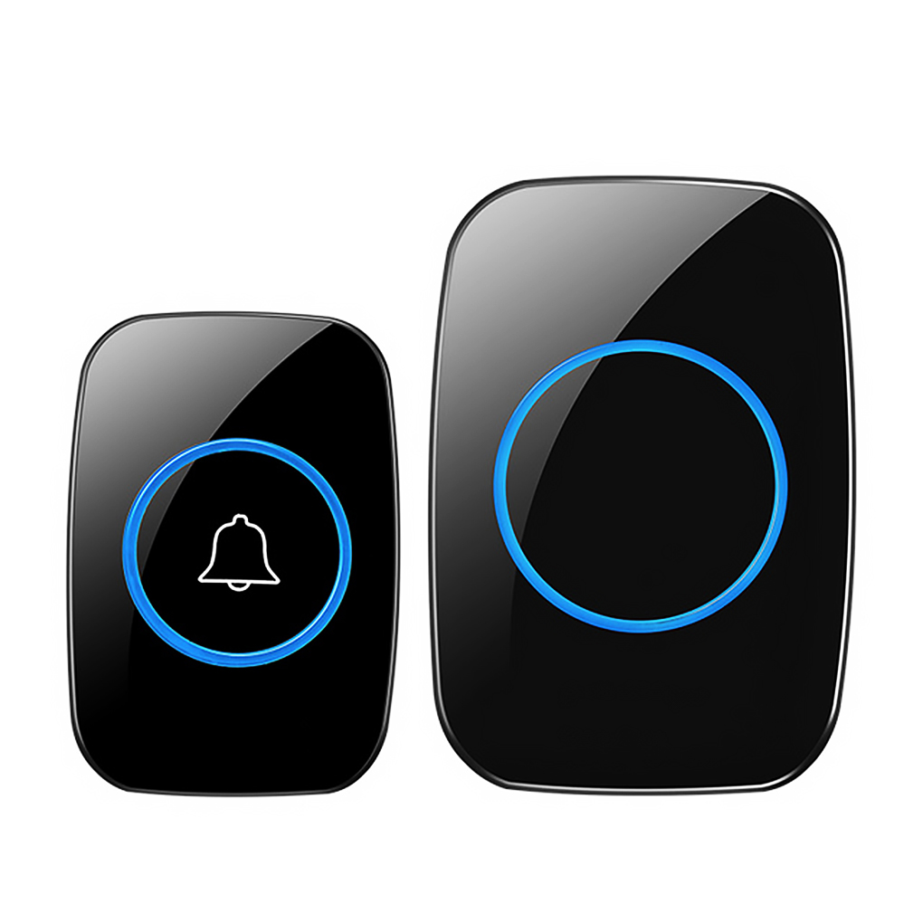 Wireless Door Bell Cordless Plug In Waterproof Welcome Doorbell 32