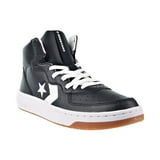Converse Rival Mid Adult's Men's Shoes In Black-White Eco-leather ...
