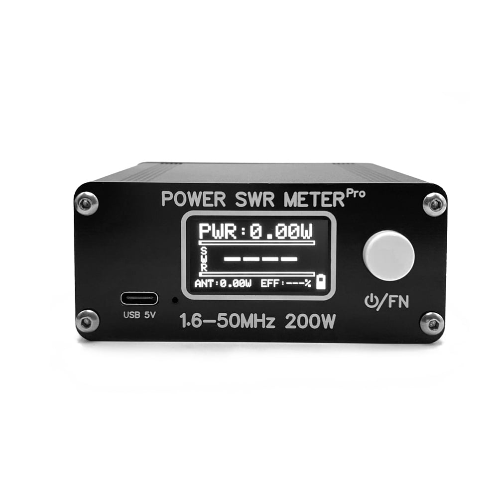 Medidor SWR de potencia de 1,6-50MHz, frecuencia de 0,5 W-200W ...