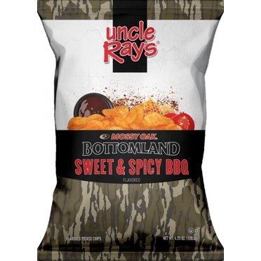 Uncle Rays Barbecue Flavor 3oz BBQ Potato Chips - Pack of 12 - Walmart.com