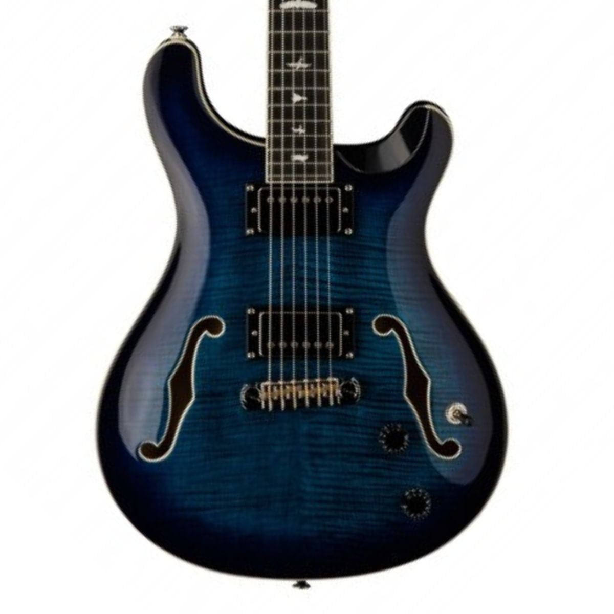Paul Reed Smith SE Hollowbody II in Faded Blue Burst w/ PRS Case ...