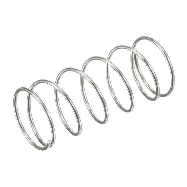 Unique Bargains 18mmx1mmx40mm 304 Stainless Steel Compression Spring 5 ...
