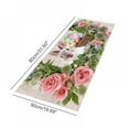 Welcome Easter Decorative Doormat, Spring Easter Holiday Floor Non Slip ...