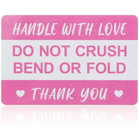 460 Pieces Do Not Crush Bend or Fold Shipping Stickers Mailing Cartons ...
