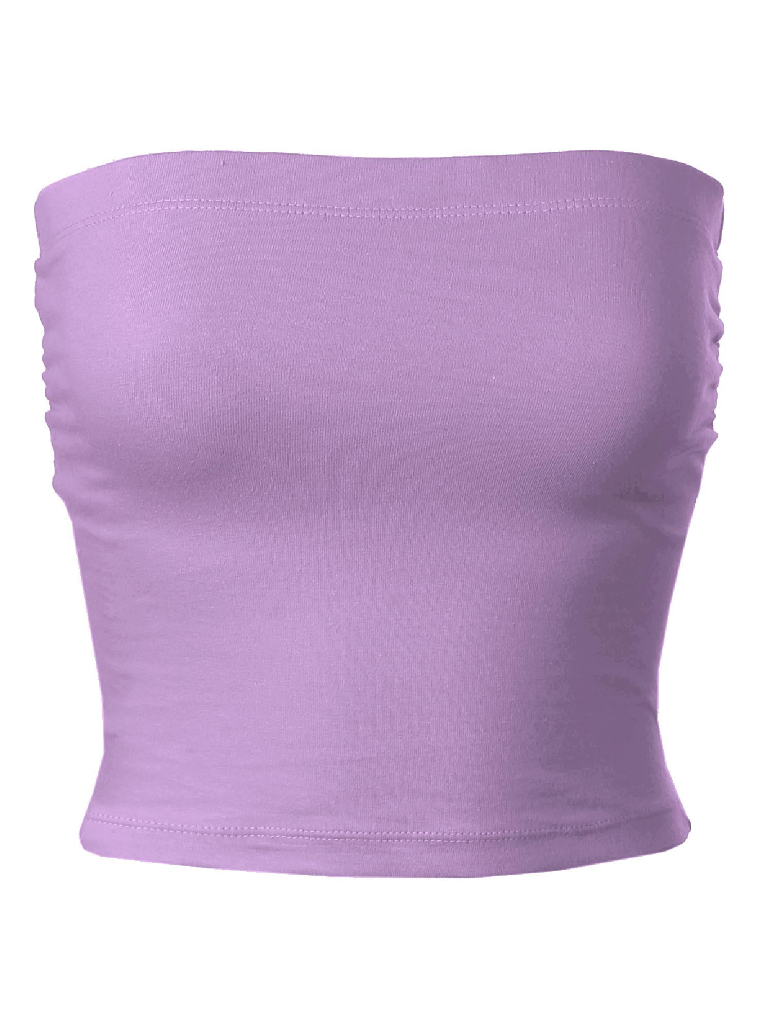 MixMatchy Women's Solid Casual Summer Side Shirring Scrunched Double ...