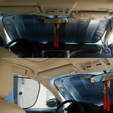 ‌SNNROO Car Windshield Sun Shade – Reflective Aluminum Foil Heat Shield ...