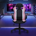 QuellQuest Gaming Chair PU Leather Home Office Swivel Computer Chair ...