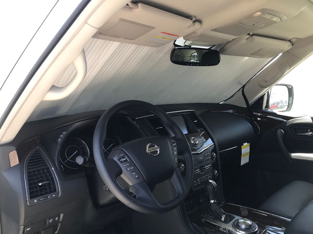 HeatShield, The Original Windshield Sun Shade, Custom-Fit for Nissan ...
