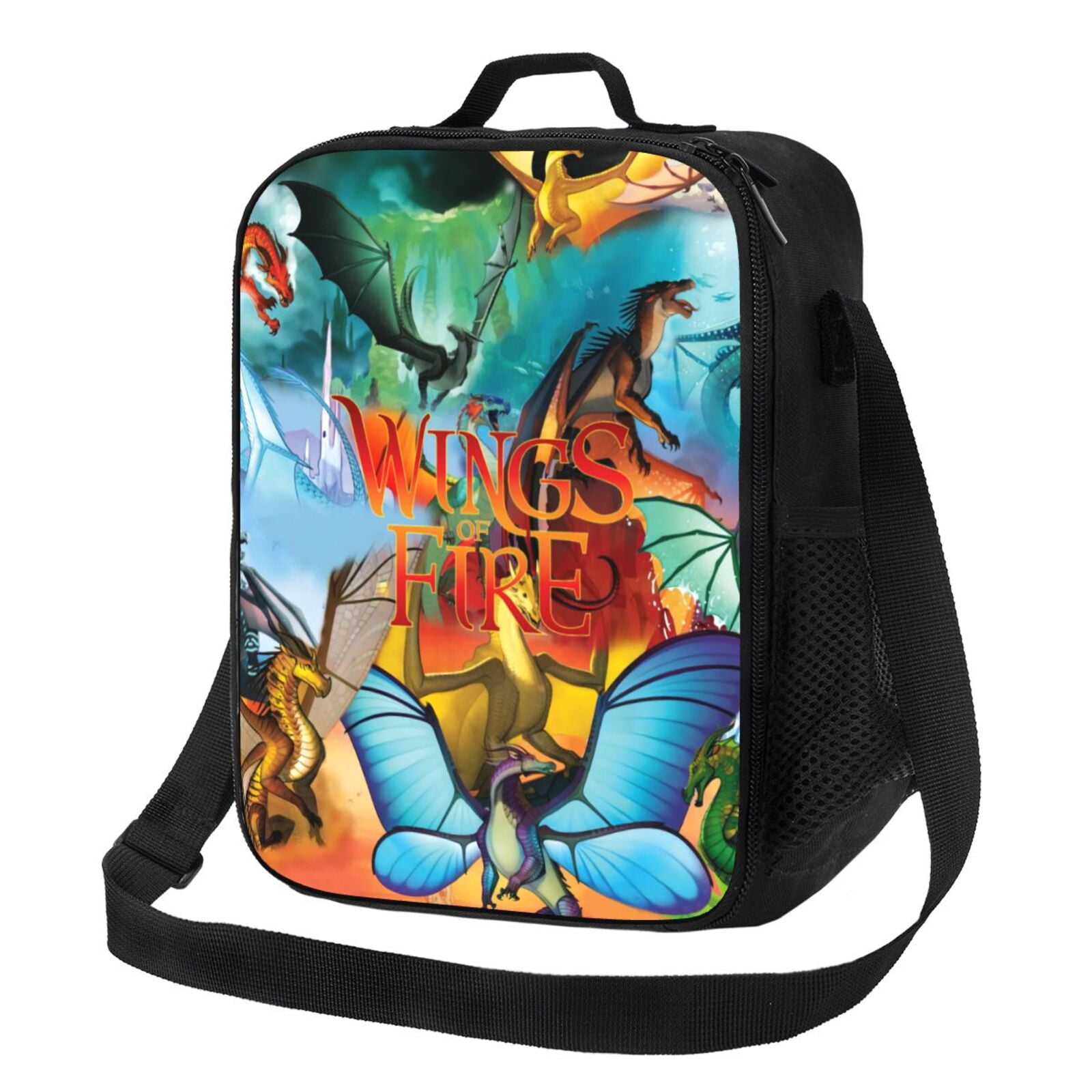 Lunch Box Wings Of Fire Dragons Lunch Bag With Adjustable Strap ...