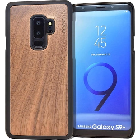 Samsung Galaxy S9 Plus Wood Case | Real Walnut Wooden Backplate with ...