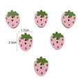 Farfi 50Pcs Sewing Buttons Lovely Durable Bakelite Strawberry Wooden ...