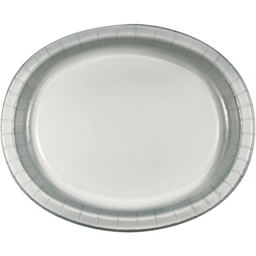 Creative Converting Oval Platter, 10" x 12", 8pk - Walmart.com