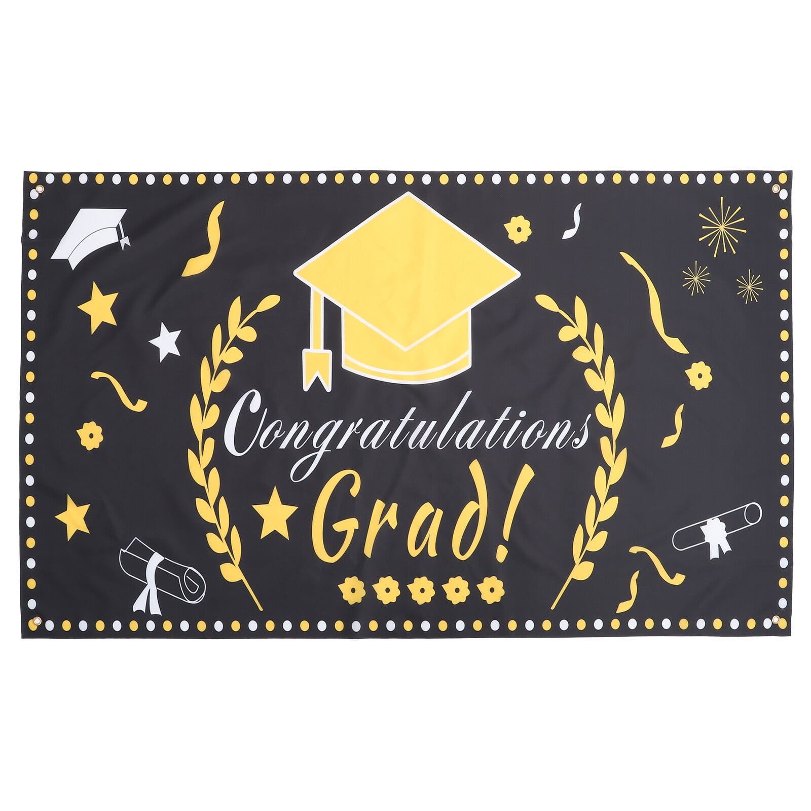 NUOLUX Outdoor Graduation Banner Background Backdrop Cloth Graduation ...