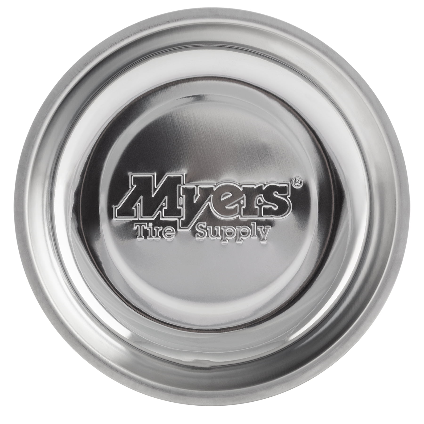 Myers Heavy Duty Stainless Steel 6 inch Round Magnetic Tray - Walmart.com