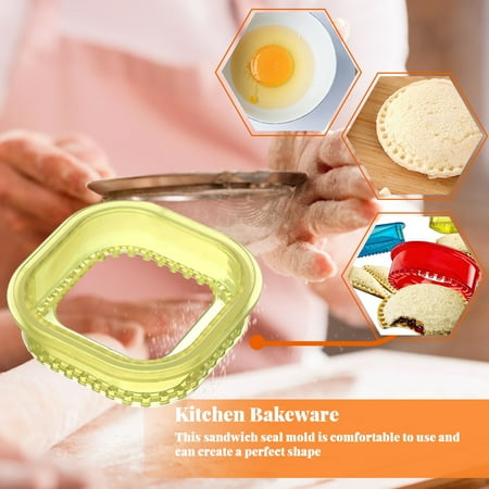 Kitchen Sandwich Sealer Bread Seal Mold Home Kitchen Breakfast Toast ...