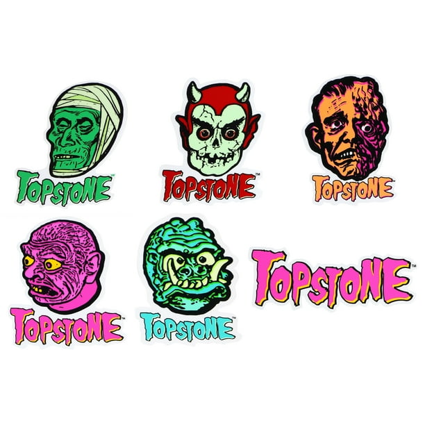Topstone Horror Sticker Pack Version 2 Retro Horror Halloween - Walmart.com