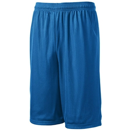 Sport-Tek - Sport-Tek Extra Long Dri-Fit Mesh Short Polyester ...