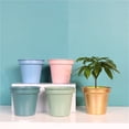 NEXAVKPR Mini Metal Flower Pot for Fresh Dried Floral Bucket Planter ...