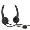 Call Center Headset Adjustable Wired Noise Cancelling Customer Service ...