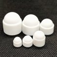 10Pieces Plastic Dome Nut Protective Shield Caps Safety Covers For ...